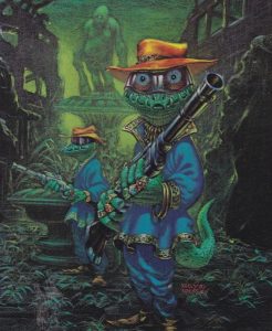 Kelly Freas's visual Art - CyberPunk Art